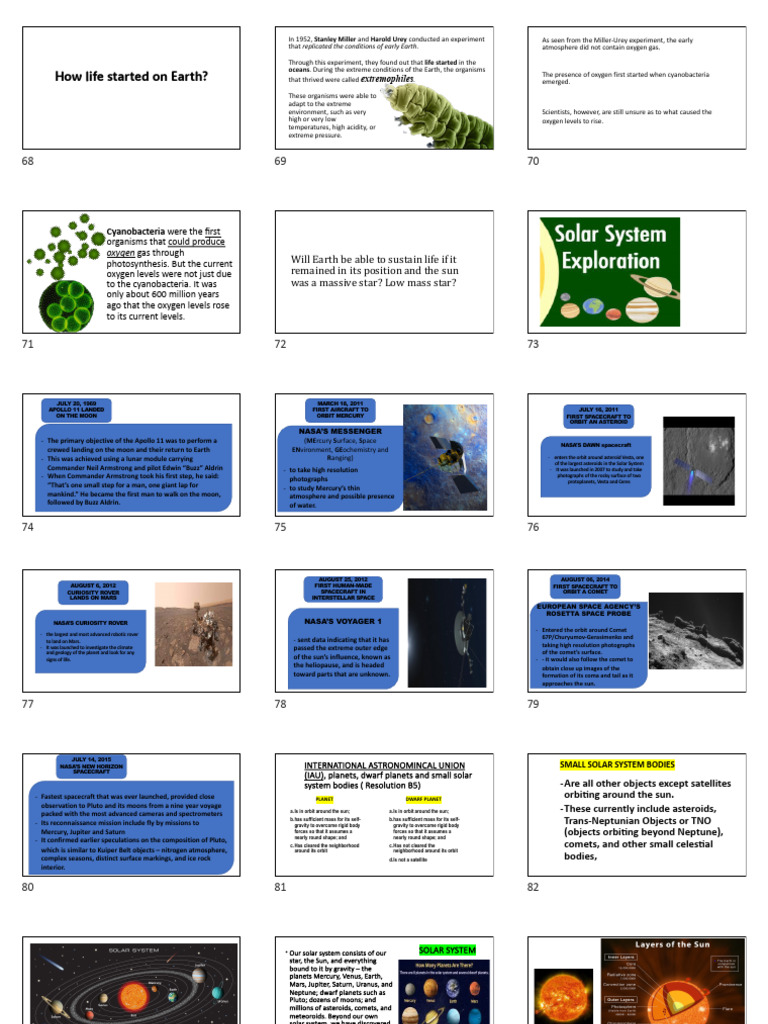 Origins of Life on Earth Explained | PDF | Planets | Solar System