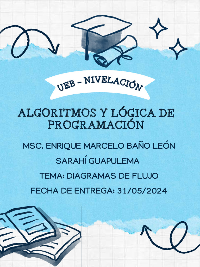 Carátula de Programación: Diagramas de Flujo | PDF
