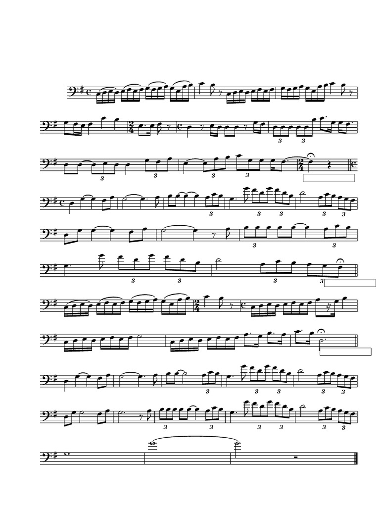 Por Ti Volare - Partitura Completa | PDF