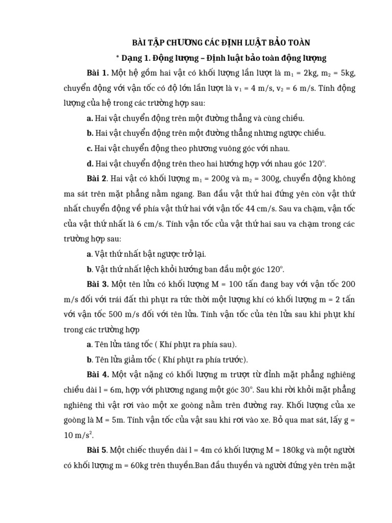 Bai Tap Tu Luan | PDF