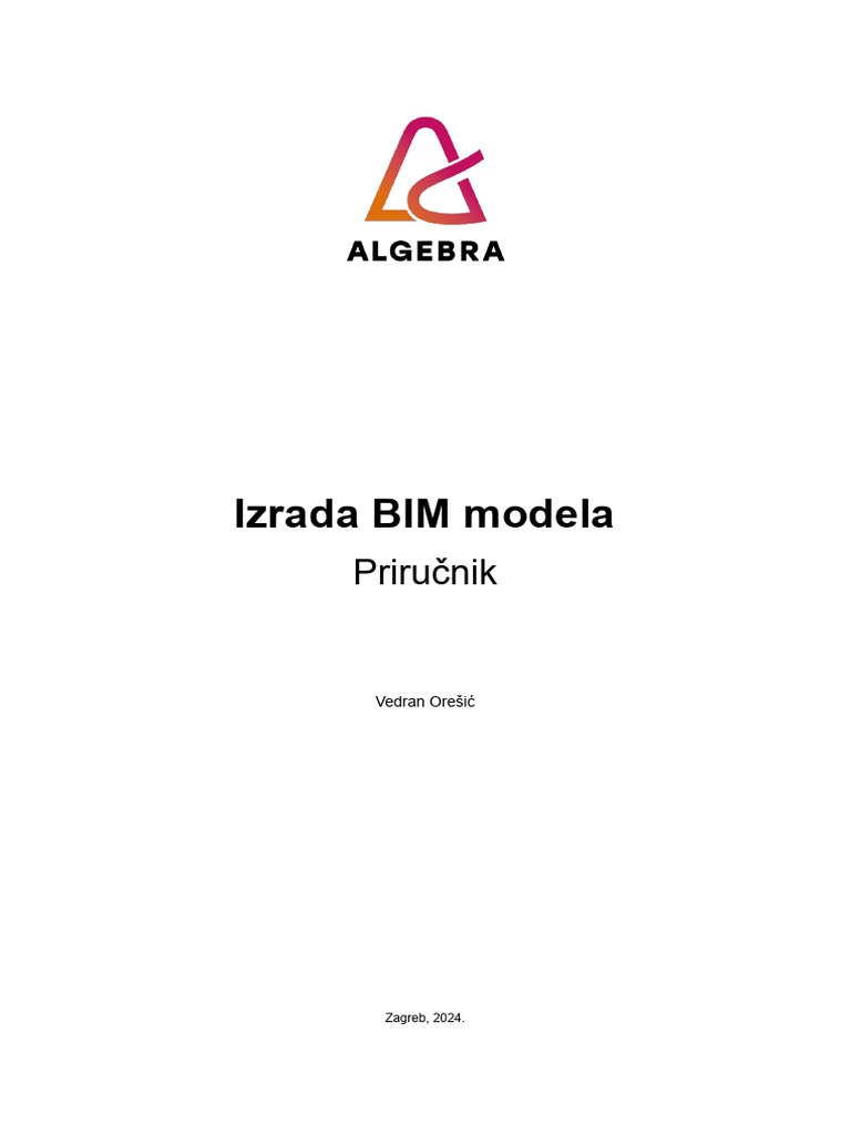 Izrada BIM Modela - Priručnik | PDF