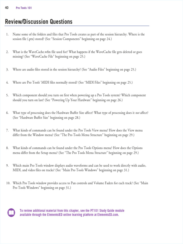 Understanding WaveCache in Pro Tools | PDF | Computer File | Computing ...