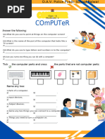 Class 2 Computer REVISION WORKSHEET T2 | PDF