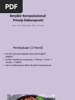 Penjelasan Singkat Tentang Proses Dekomposisi | PDF