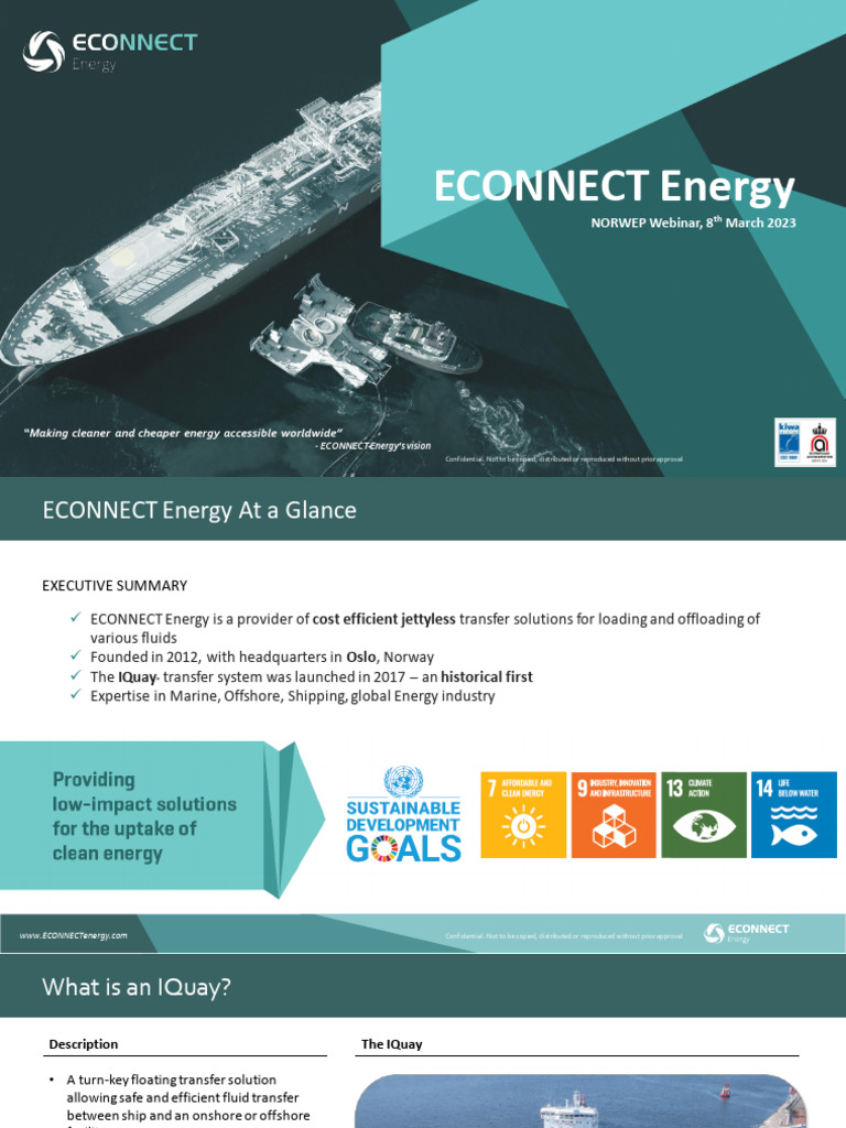 ECONNECT Energy: Innovative Fluid Transfer Solutions | PDF | Liquefied ...