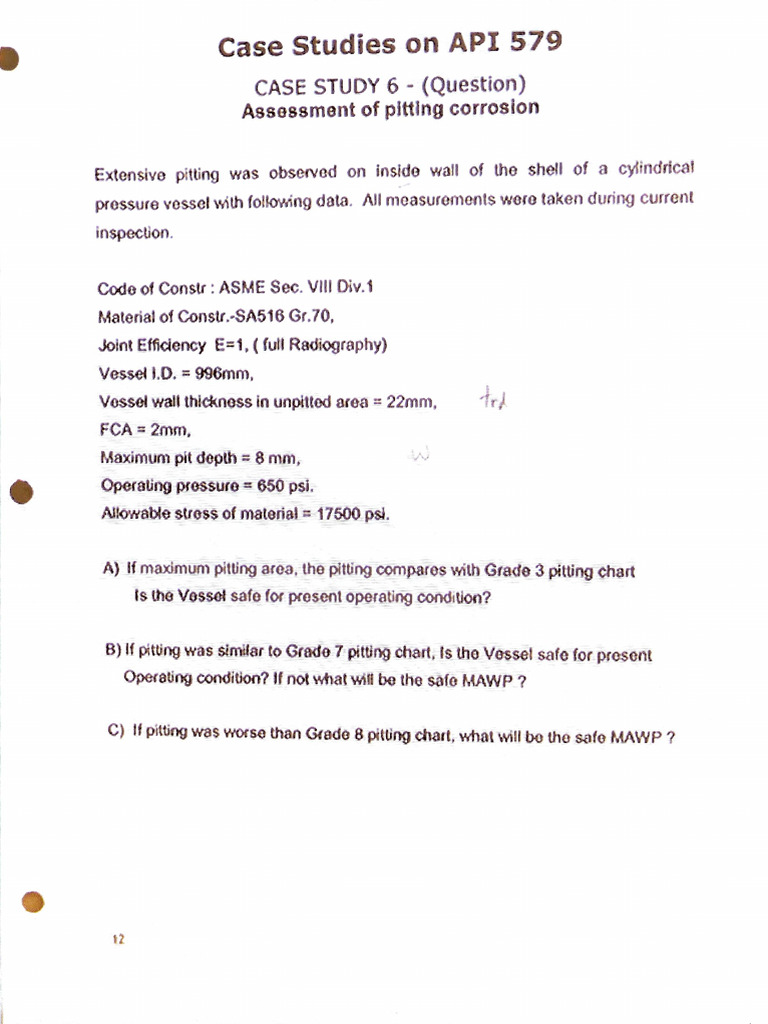 Contoh Soal Training OM Pipeline | PDF