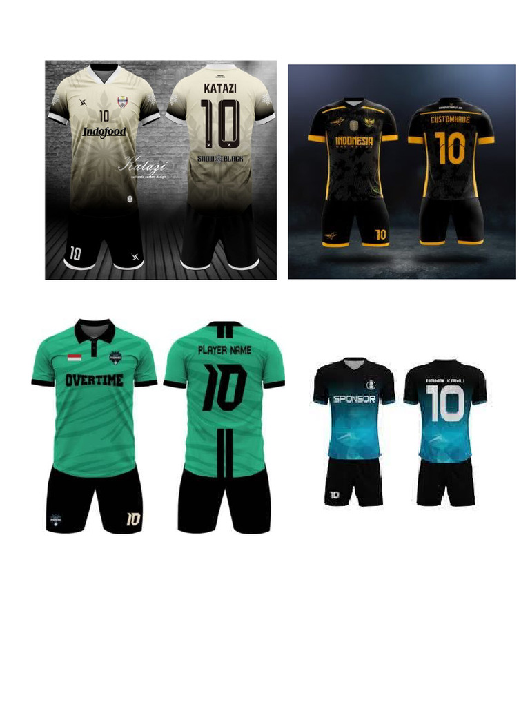 Contoh Costum Futsal | PDF