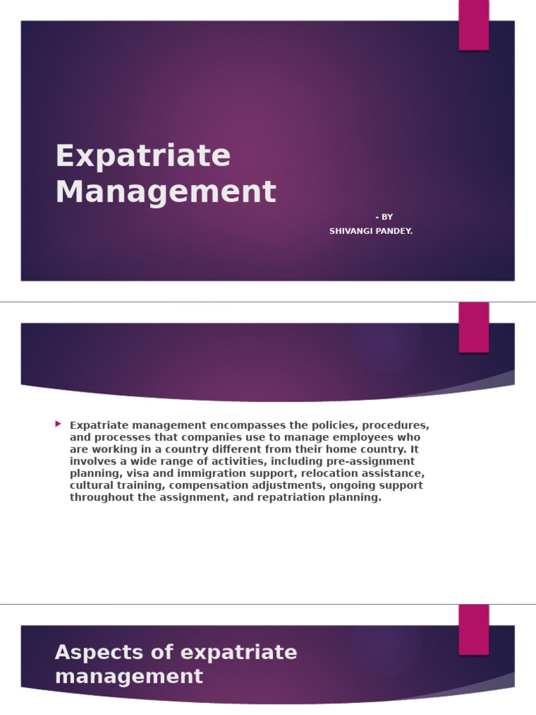 Expatriate Management Essentials | PDF | Cost Of Living | Employment