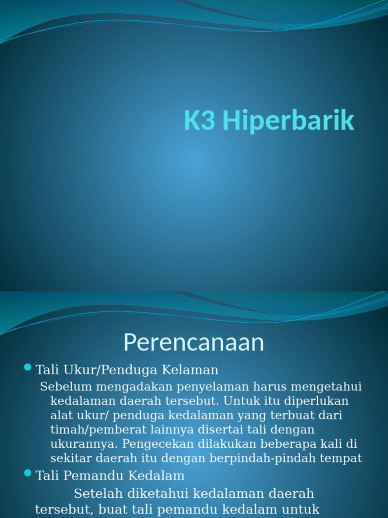 Hiperbarik Fix | PDF