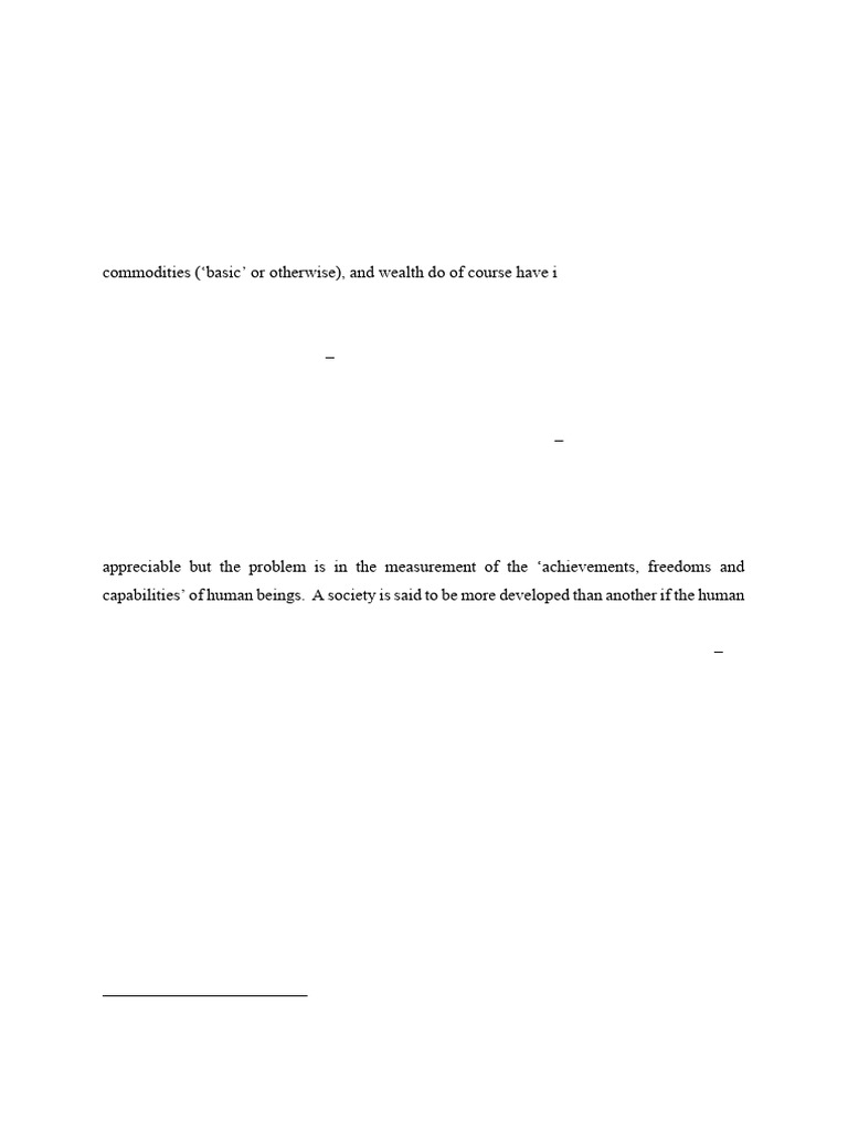 Human Development Index and Its Original Methodology of Measurement ...