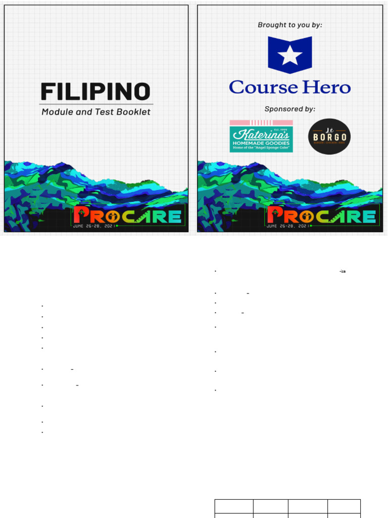 Filipino Module | PDF