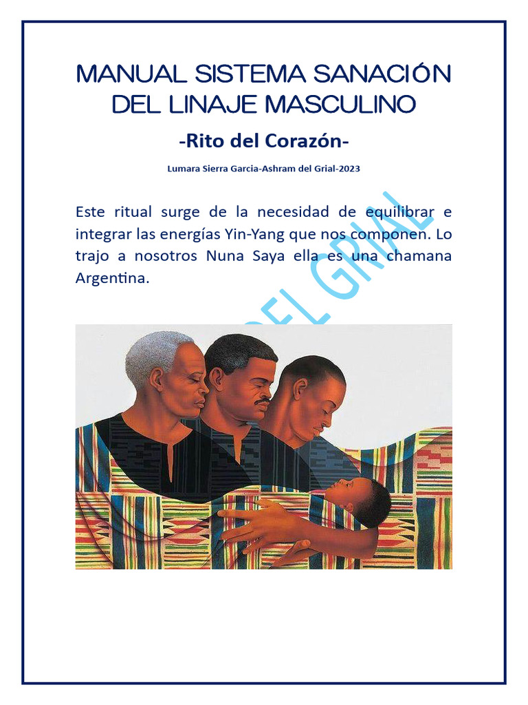 Sanación del Linaje Masculino: Ritual y Meditación | PDF | Masculinidad ...
