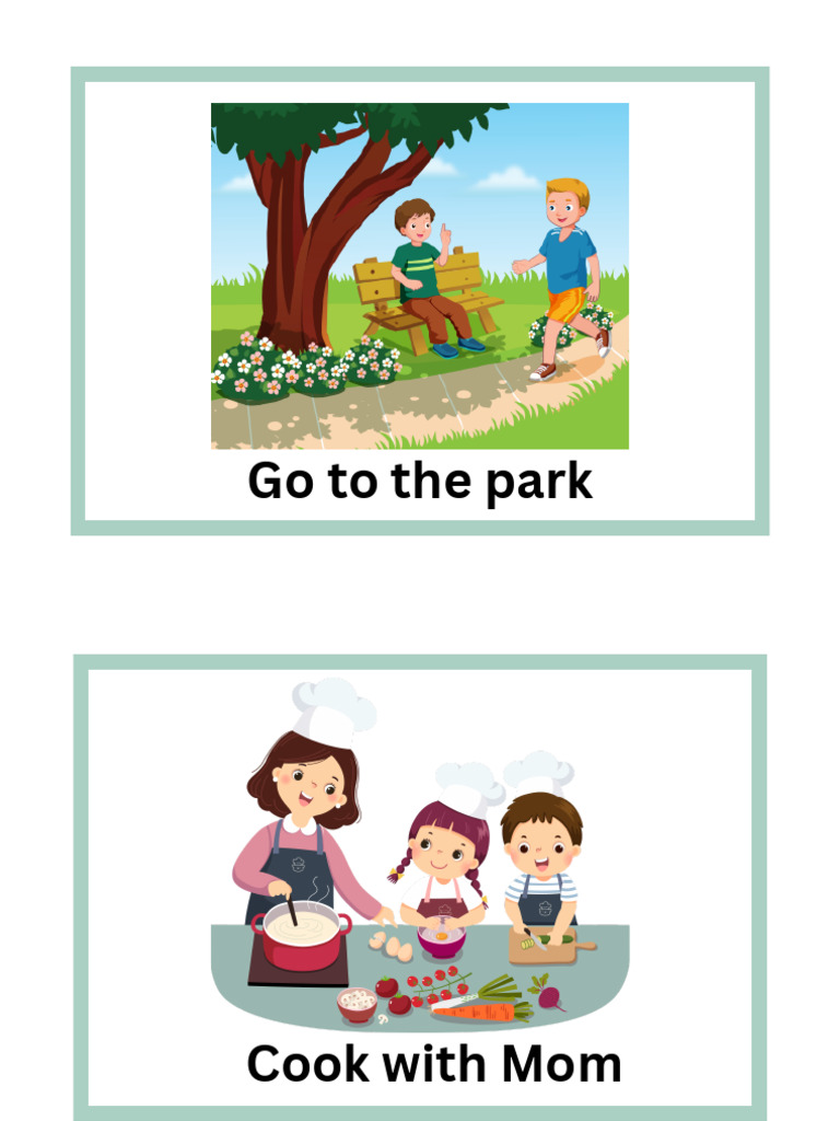 Flashcard - My Free Time PDF | PDF