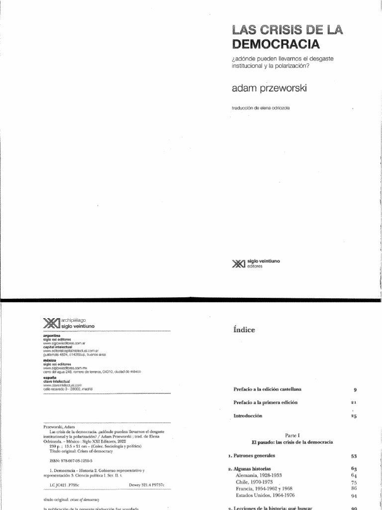 Lec 30 - 33 Przeworsky, A | PDF