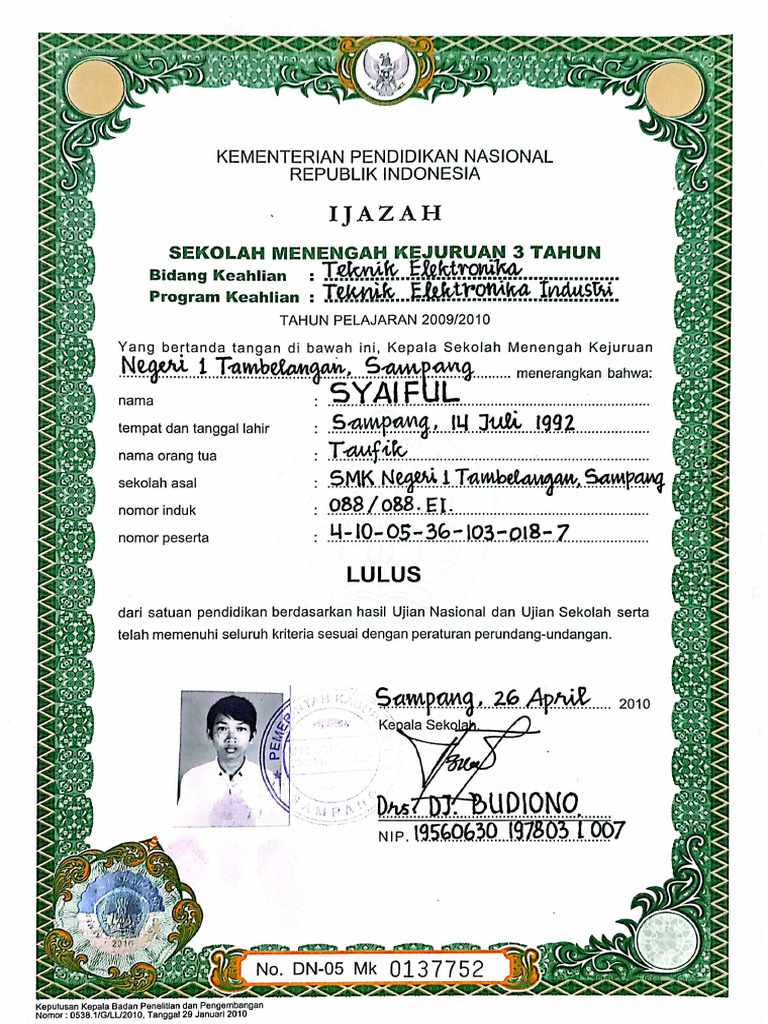 IJAZAH | PDF