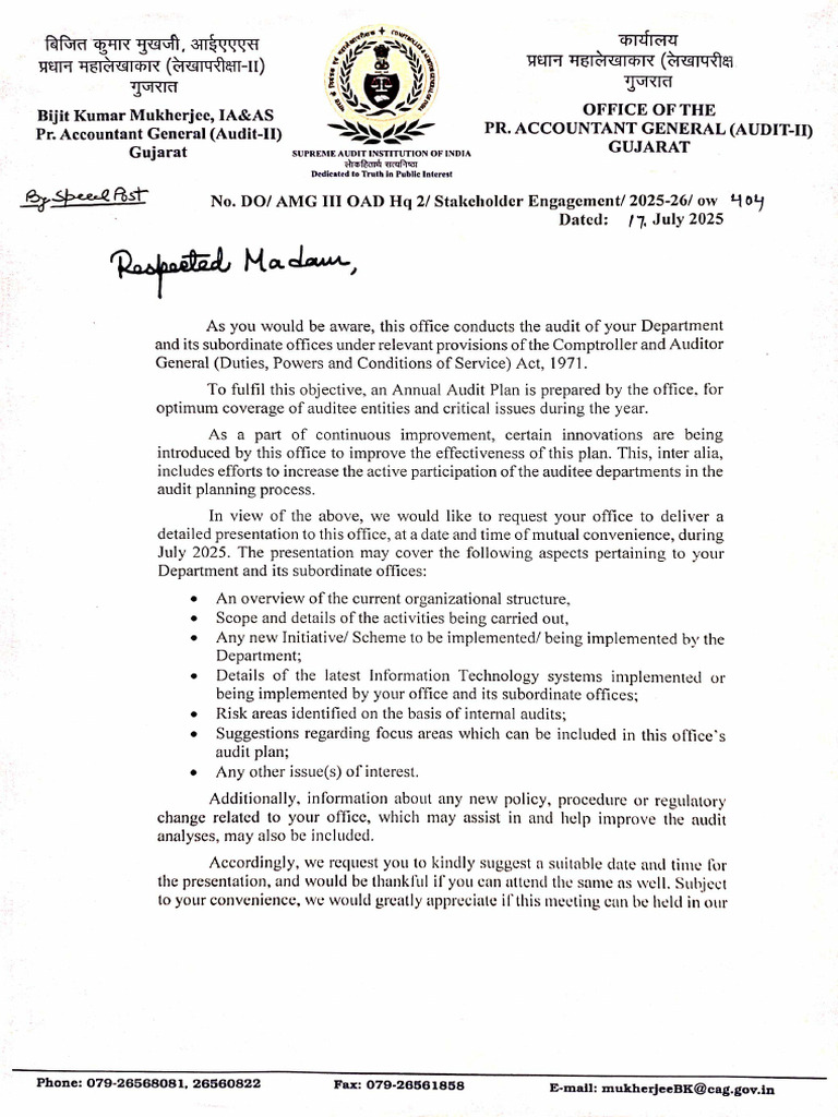 Letter To ACS - RD | PDF