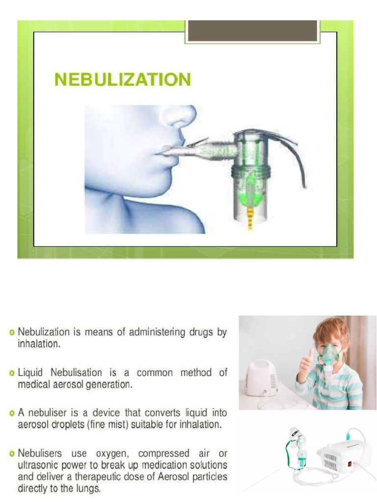 Pulmonary Nebulizer 3 | PDF