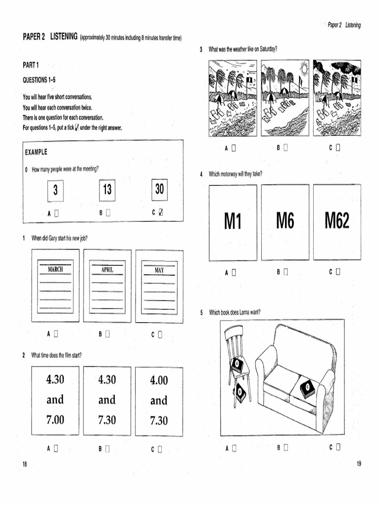 KET - CUP 3 (Book) | PDF