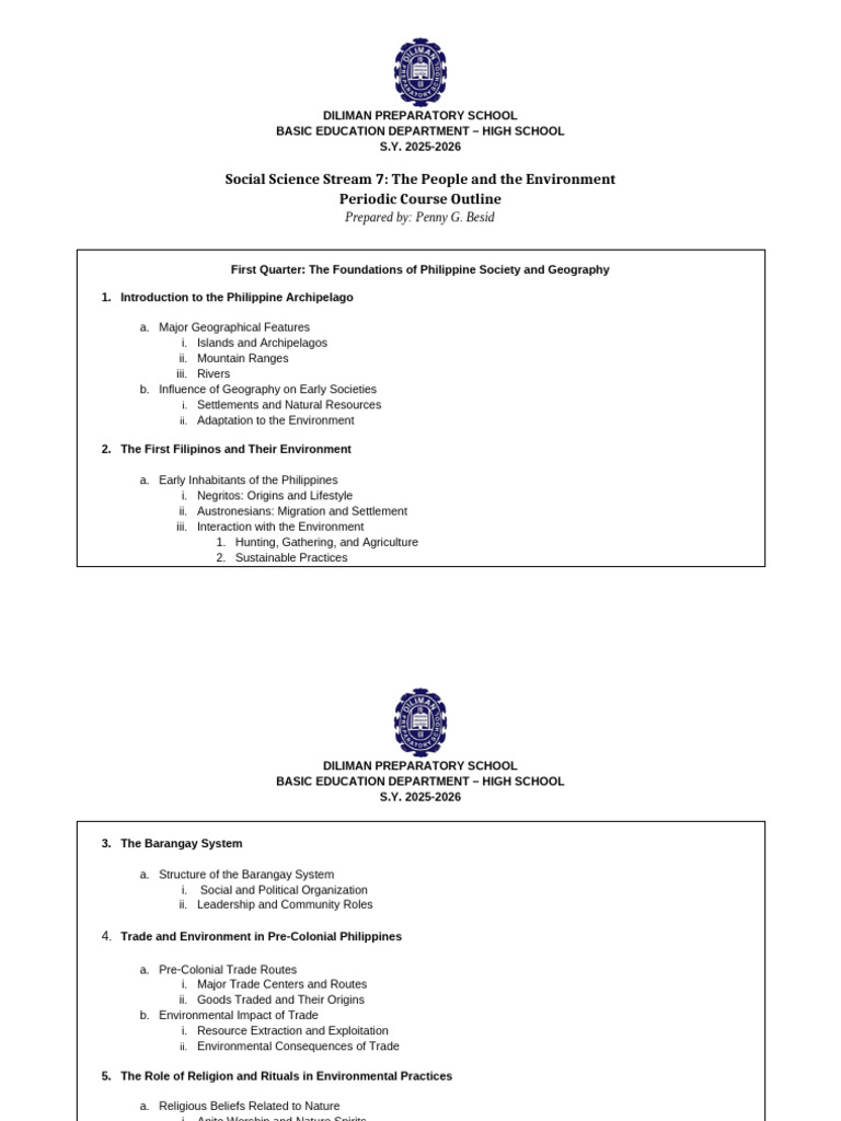 Grade 7 Stream Geography PCO | PDF | Habitat Destruction | Environmentalism