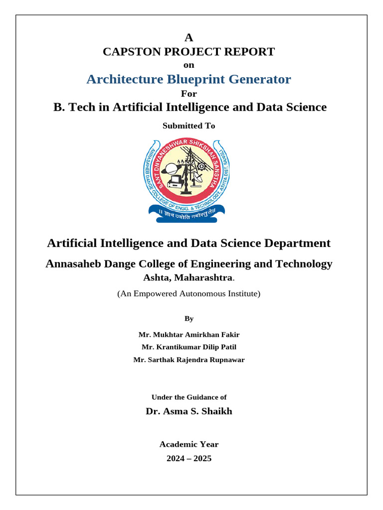 Final Year Project Report | PDF | Artificial Intelligence ...