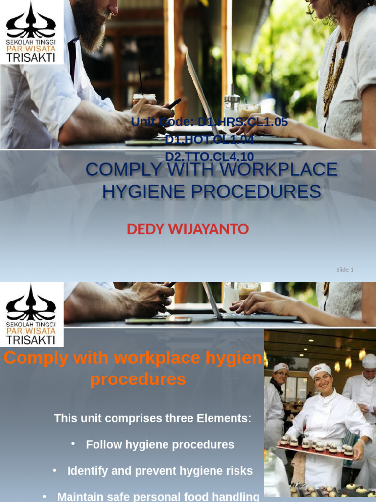 Workplace Hygiene Compliance Guide | PDF | Hygiene | Food Safety