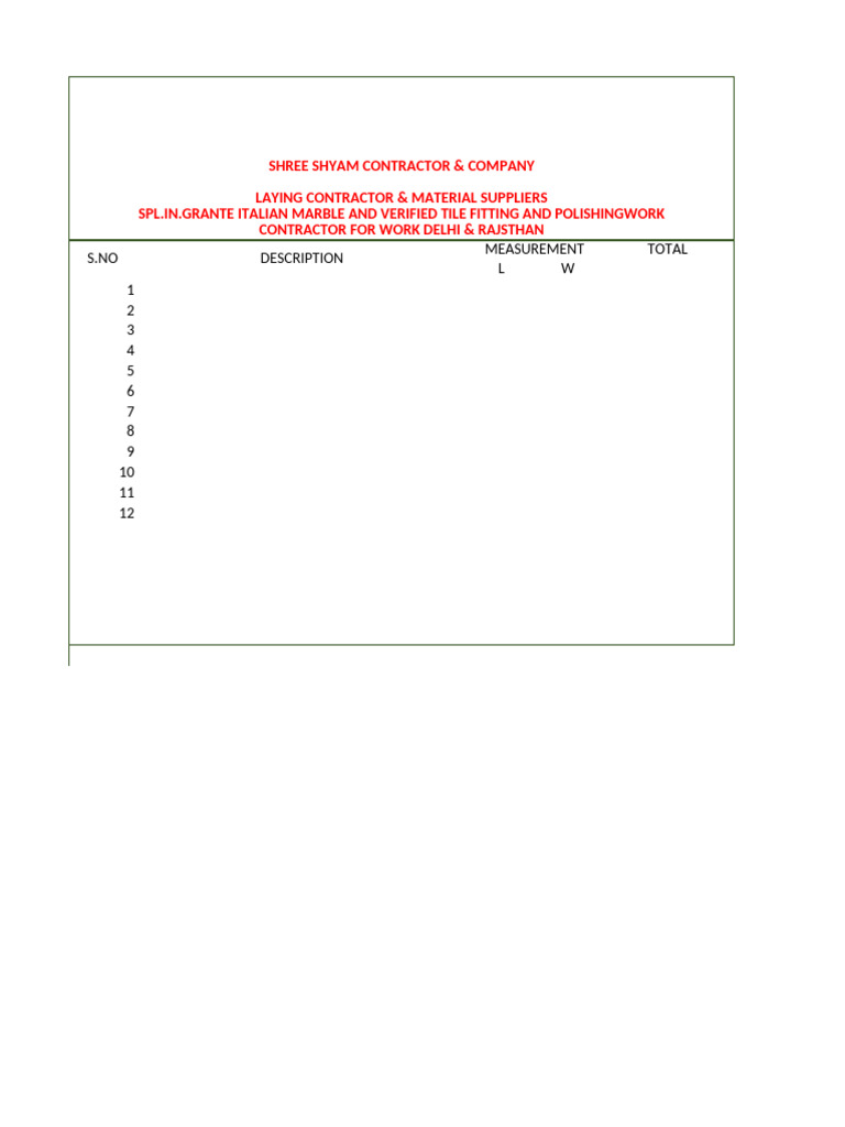 Bill Format | PDF
