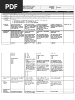 DLL Matatag - Mathematics 1 - Q2 - W7 | PDF | Curriculum | Learning