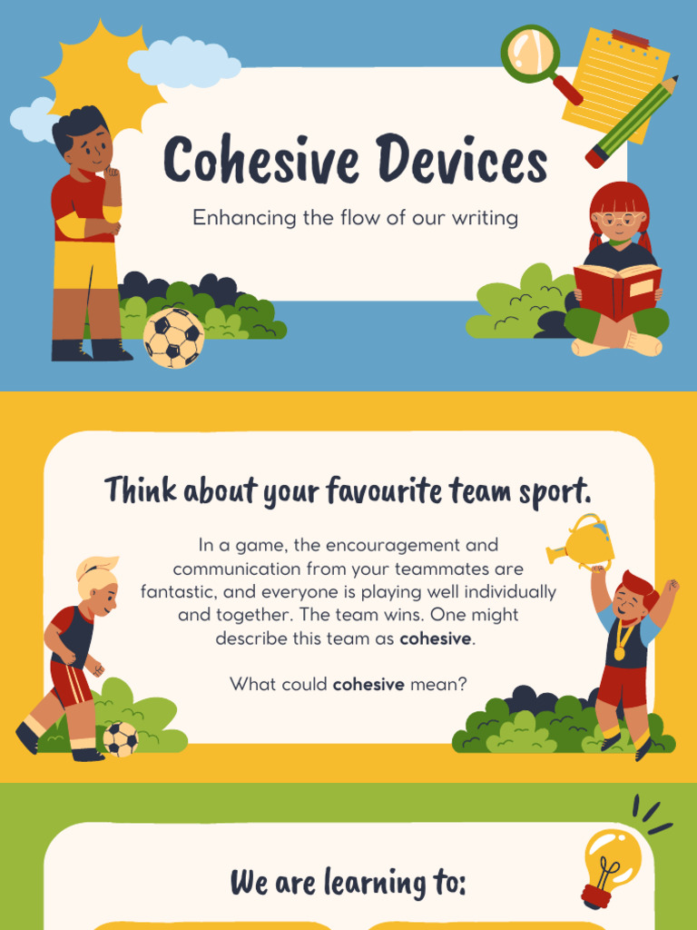 Understanding Cohesive Devices | PDF | Reason