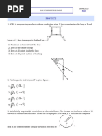 Class 12 Physics Notes | PDF | Quantity | Physical Quantities