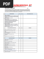 Fire Drill Checklist | PDF | Emergency Evacuation | Safety