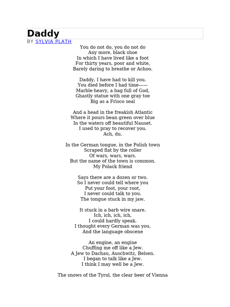 Sylvia Plath's Dark Poetic Themes | PDF