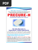 Sanichlor Tabs | PDF | Disinfectant | Hygiene