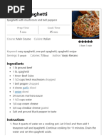Mighty Meaty Pasta Sauce | PDF | Tomato Sauce | Pasta