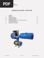 Keystone F89 Pneumatic Actuator Guide | PDF | Valve | Actuator
