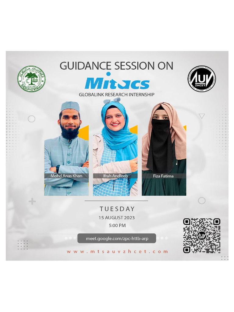 Mitacs Research Internship Workshop | PDF