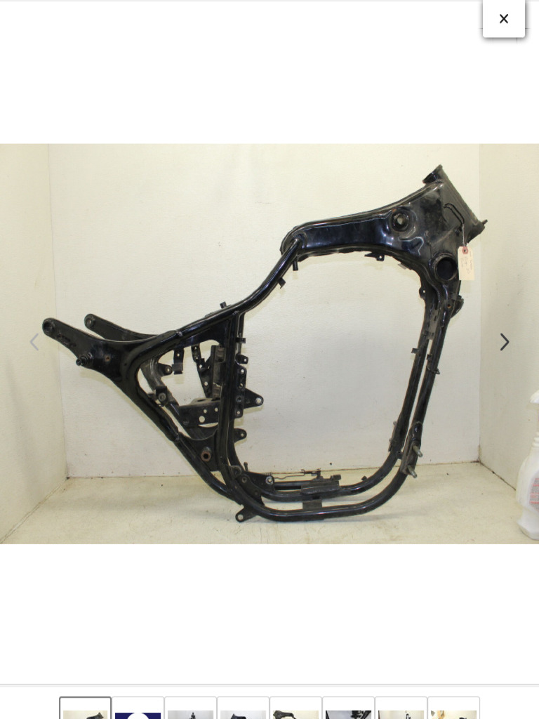 2006 Yamaha Virago 250xv XV 250 Oem Frame Chassi Black Ez Reg L9top ...
