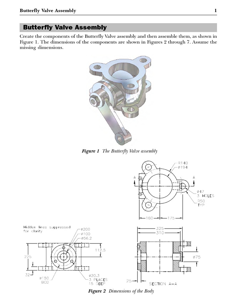 Butterfly Valve Assembly | PDF
