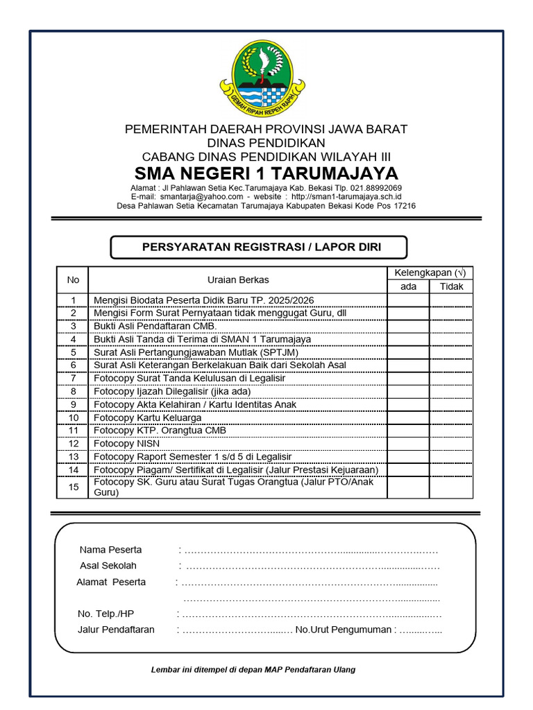 Cover Map SPMB 2025 | PDF