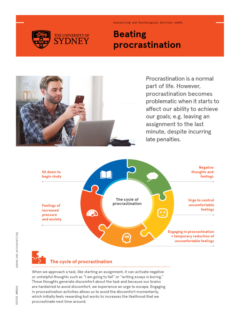 Beating Procrastination | PDF | Professional Skills | Procrastination