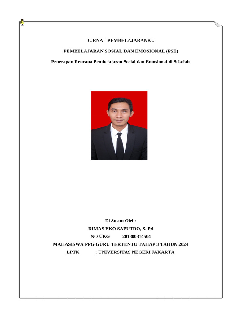 Jurnal Pembelajaranku Modul 1 Pse | PDF