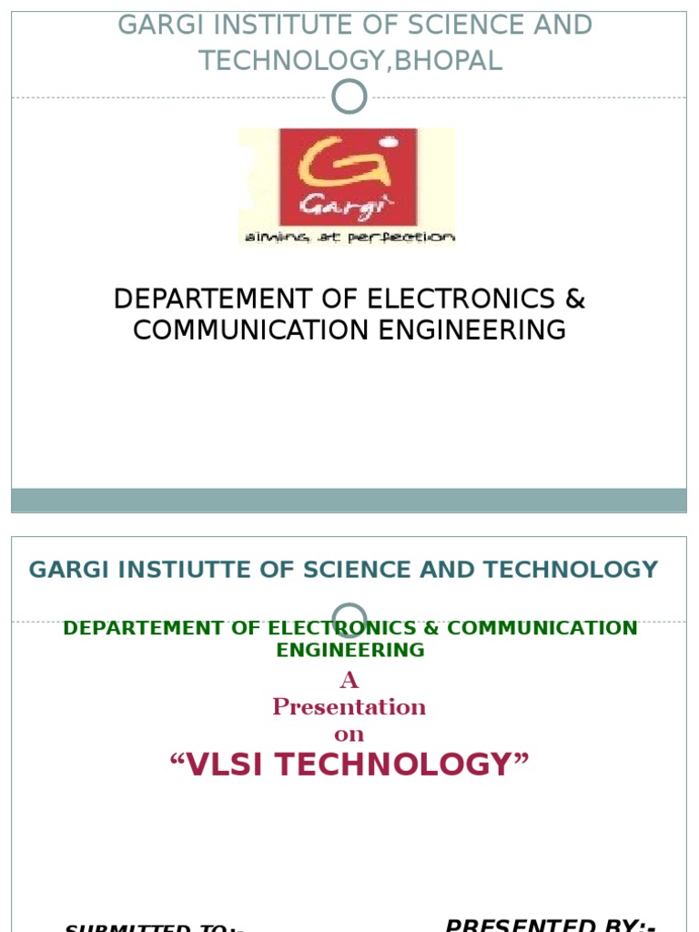 VLSI Technology Overview and Applications | PDF | Very Large Scale ...