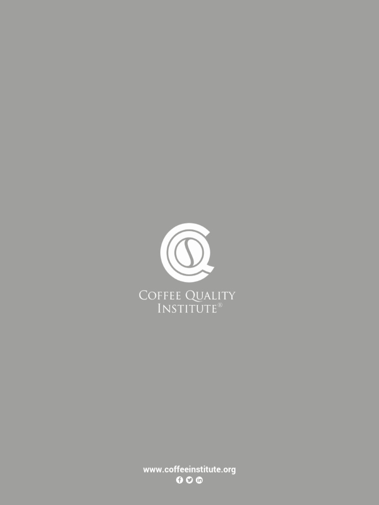 Q Grader Certification for Coffee Experts | PDF | Coffee