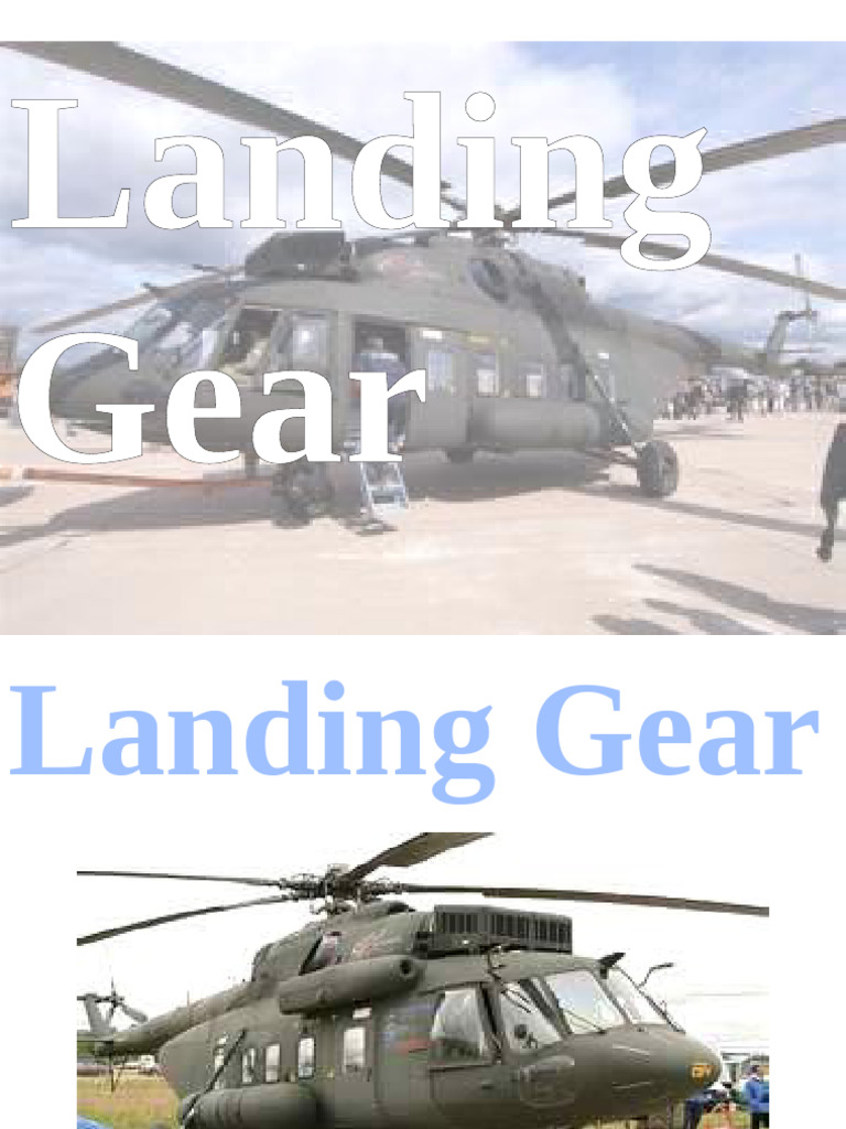 4 Landing Gear | PDF