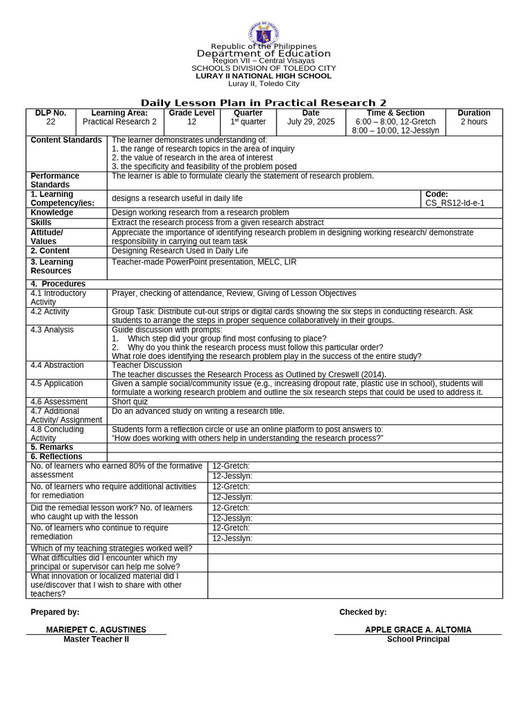 22 - July 29 | PDF | Learning | Procedural Knowledge