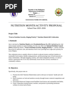 2025 Nutrition Month Rewritten Pledge | PDF