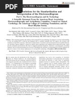 SCST ECG Reporting Standards Guide | PDF | Electrocardiography | Heart
