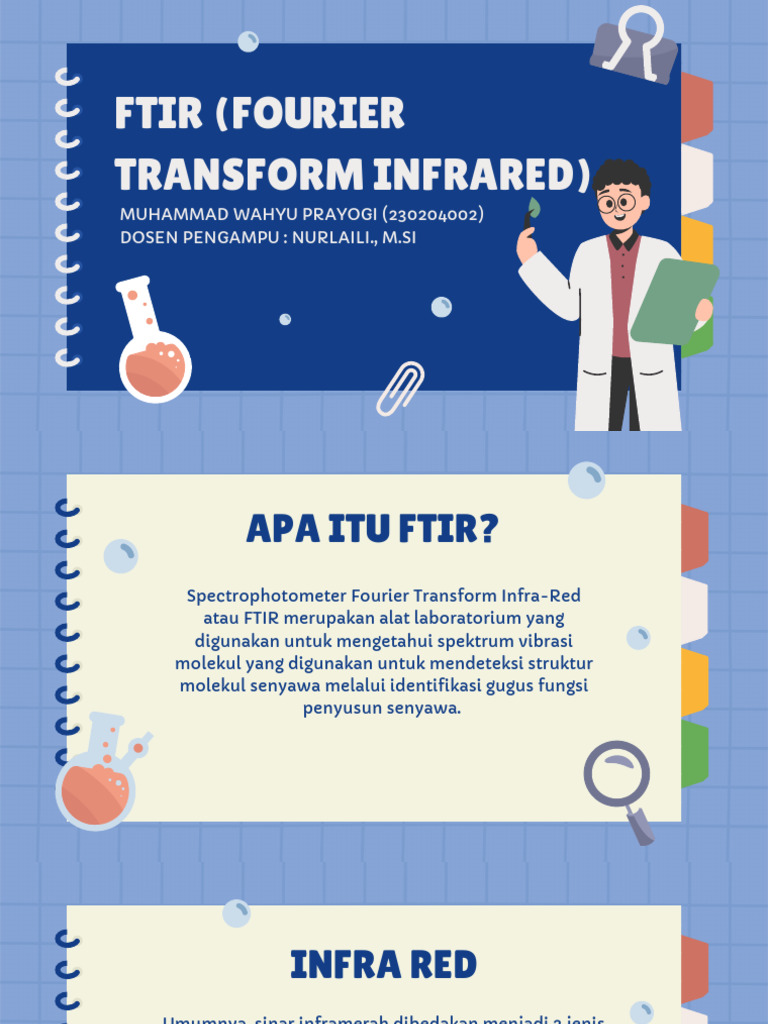 FTIR (Fourier Transform Infrared) PDF | PDF