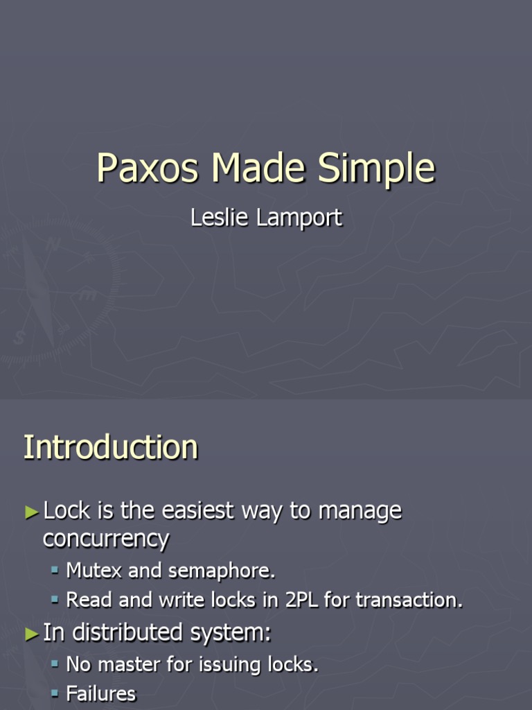 Paxos Made Simple: Leslie Lamport | PDF | Concurrent Computing ...