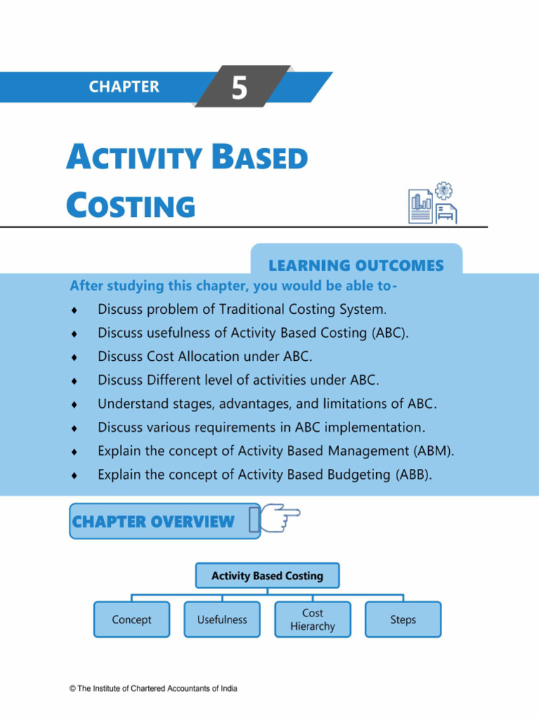 Activity Based Costing | PDF