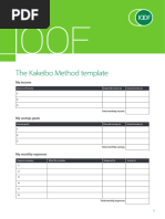 Kakeibo Guide Template 2 | PDF | Expense | Money